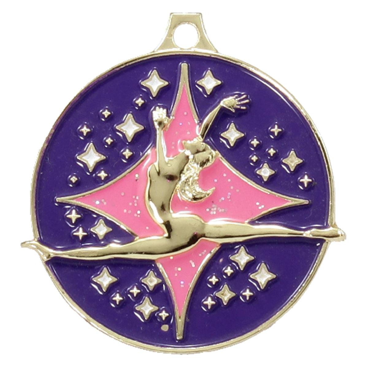 Purple/Pink Dancer medal – Trophy Mart Online