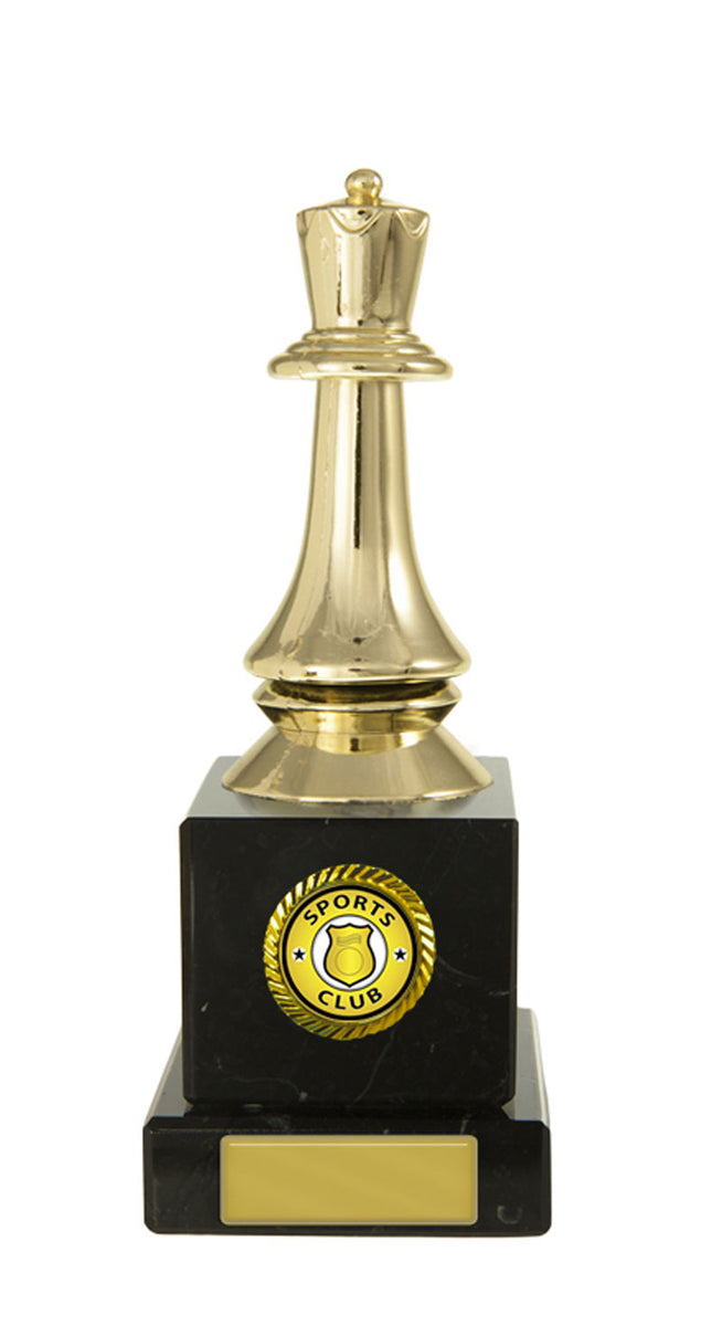 Chess Queen on Marble – Trophy Mart Online